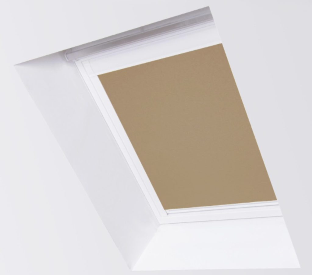 Light Brown Roof Skylight Blinds For Roto Windows – Cheapest Blinds ...